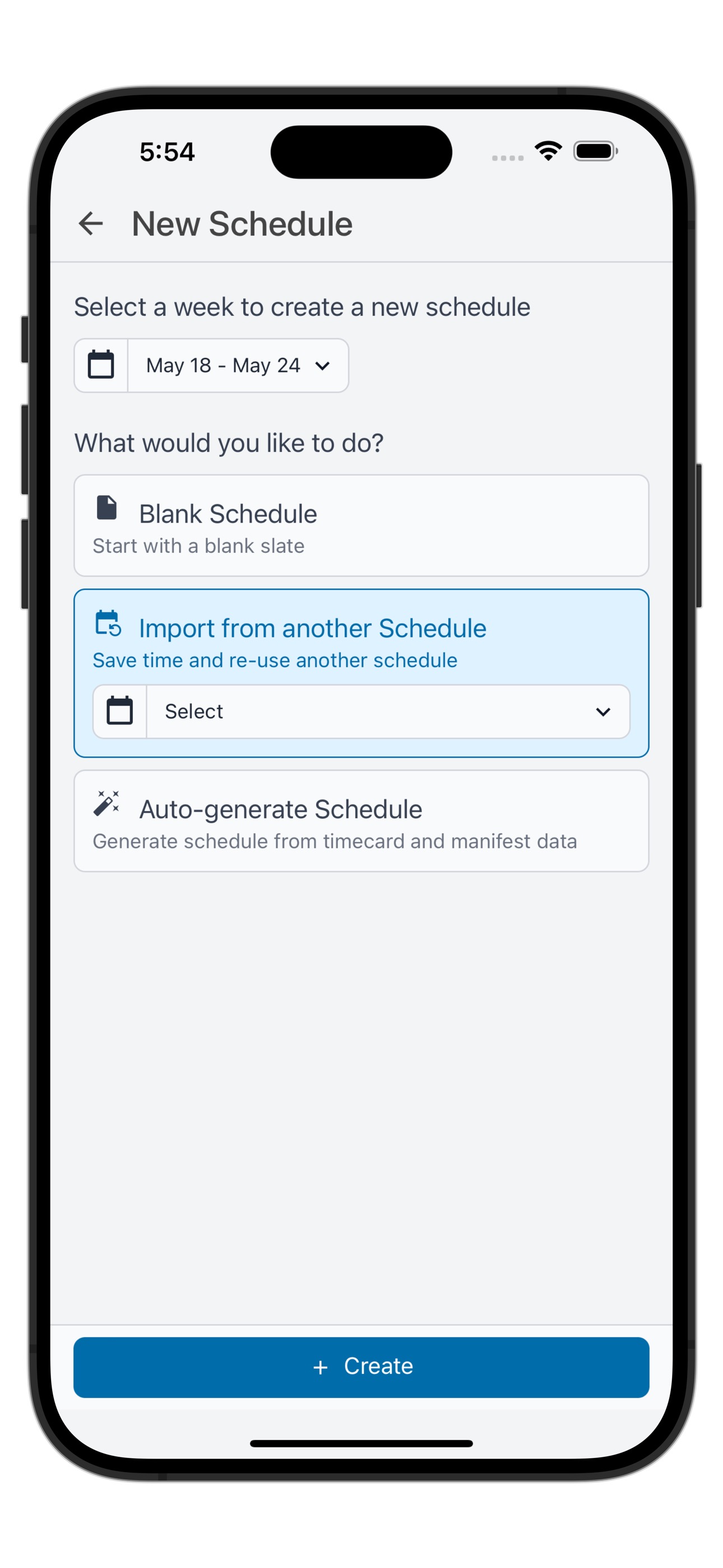 How Can I Create and/or Edit a Schedule on Mobile? – PackageRoute Help Center